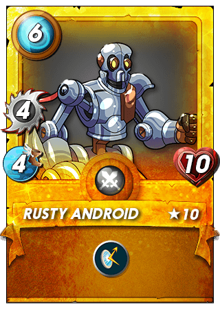 SplinterGuide - Rusty Android | Splinterlands Card Analysis